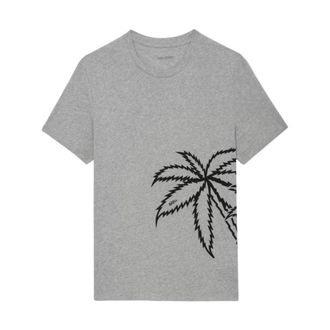 Zadig&Voltaire Tommy T-Shirt - - Tops - Herren - Grau - S