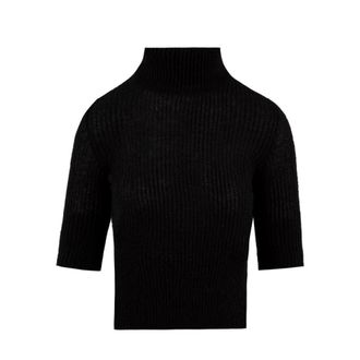 Akep Maglia Mgkd07064 02 - - Knitwear - Damen - Schwarzk - S