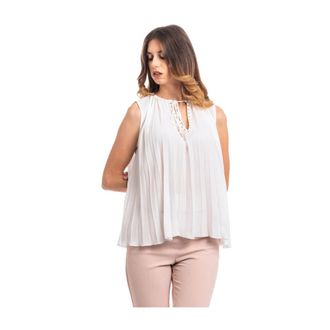 Liu Jo Klassischer Top-Stil - - Blouses & Shirts - Damen - Wei&szlig; - L