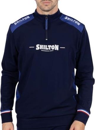 Shilton Sweat zippé Entrainement Homme XXL/Navy