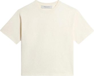 Golden Goose Femme, Tops, Blanc, Taille: 38 FR Boxi T-Shirt