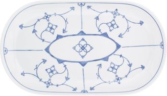 Kahla 463306A75019H Blau Saks Platte, oval, 32 cm
