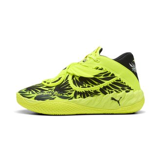 Puma Chaussures de basketball MB.05 Voltage Unisexe, Chaussures, Jaune, 49.5
