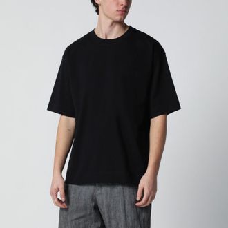 Dries Van Noten Black cotton T-shirt