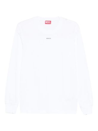 Diesel T-Adjust Langarmshirt - Wei&szlig;