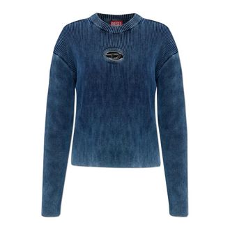Diesel M-Anchorex Sweater - - Knitwear - Damen - Blau - M