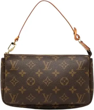 Louis Vuitton Pochette Accessoires Pre-owned - Femme - Pre-owned - Brun - Taille: ONE Size