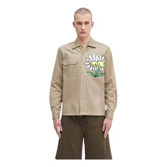 Sky High Farm Daisy Workshirt - - Shirts - Herren - Beige - S