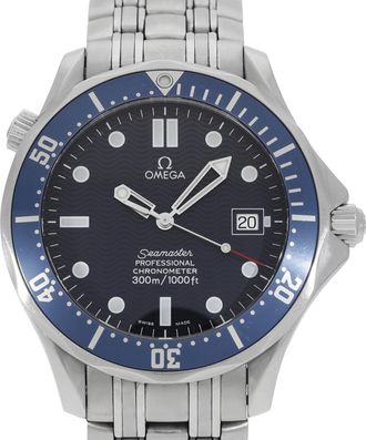 Omega Uhren - Seamaster - Gr. unisize - in Blau - f&uuml;r Damen