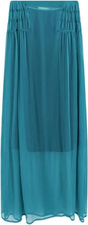 Dries Van Noten Femme, Jupes, Bleu, Taille: 40 FR Scarlett Skirt