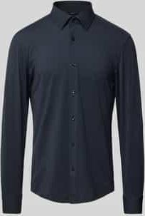 HUGO BOSS Slim Fit Business-Hemd mit Kentkragen Modell Hank