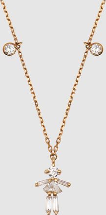 Little Ones Paris Collier Sunshine Diamants Big Fille Or Jaune