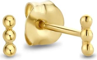 Isabel Bernard Ohrringe - Rivoli Claire 14 Karat Ear Studs With Sphere - Gr. unisize - in Gold - für Damen