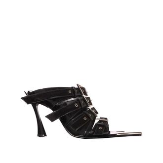 MUGLER Stylische Mules f&uuml;r modebewusste Frauen - - Shoes - Damen - Schwarzk - 37 EU