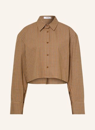 Eleh Eleh Hemdbluse braun