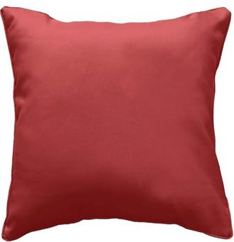 Douceur d'Int&eacute;rieur Essentiel Kissen, Abnehmbarer Bezug, 60 x 60 cm, Granatapfel, Polyester