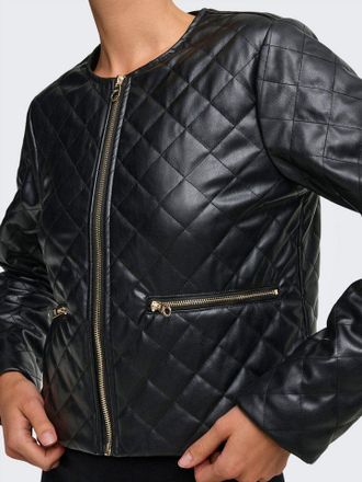 Only Lederimitatjacke ONLJACKIE FAUX LEATHER JACKET CC OTW Lederimitat