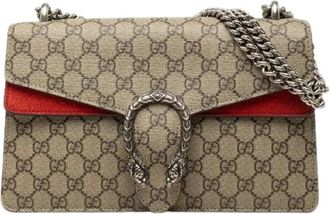 Gucci Sac bandouli&egrave;re Dionysus Pre-owned - Femme - Pre-owned - Beige - Taille: ONE Size