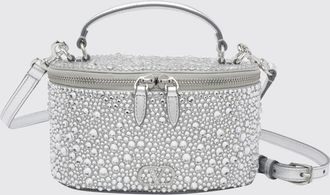 Valentino Garavani VLogo Signature Mini-Tasche aus Seidensatin mit Strass