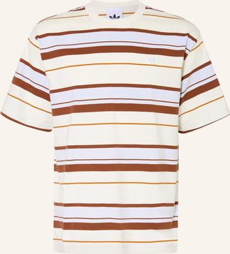 adidas Originals Adidas Originals T-Shirt Striped Crew Neck beige