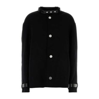 Jil Sander Eleganter schwarzer Kaschmirmantel - - Jackets - Damen - Schwarzk - S