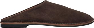 Estro & Luminara Femme, Chaussures, Brun, Taille: 37 EU Mules souples en velours Saddle