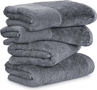 Möve Handtuchset Premium-Set Handtücher - 4X 50x100 cm, 100% Baumwolle