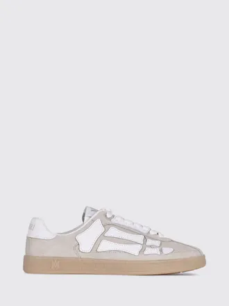 Amiri Baskets basses Pacific Bones en cuir et daim bicolore