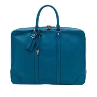 Louis Vuitton Pre-owned Cuir sacs-louis-vuitton - Femme - Pre-owned - Bleu - Taille: ONE Size