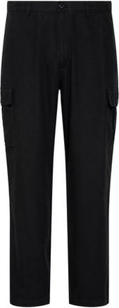 Calvin Klein Pantalon cargo en lin et coton