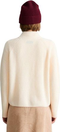 Marc O'Polo Denim Troyer regular mit weicher Haptik, reine Wolle