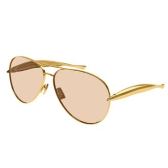 Bottega Veneta unisex, Accessoires, Jaune, Taille: 64 MM Bv1305S-002