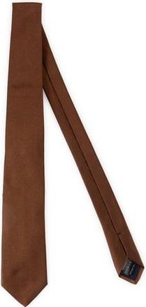 Au Printemps Paris Cravate unie en soie