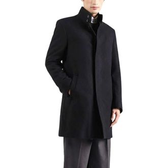 Karl Lagerfeld Manteau basique - Homme - Manteaux - Noir - Taille: 2XL