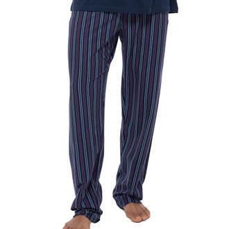 Ammann Organic Cotton - Mix & Match - Schlafanzug Hose (XXL Dunkelblau)