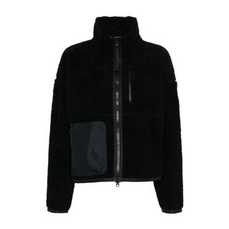 Canada Goose Femme, Vestes, Noir, Taille: 38 FR Manteau en Laine Polaire Noire