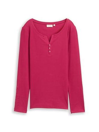 Tom Tailor 1024036 Shirt pour Femme, 38999-dark Pink, XL