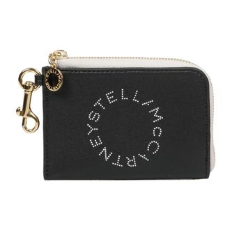 Stella McCartney Eco Bicolor Kartenhalter - - Accessories - Damen - Schwarzk - ONE SIZE