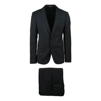 Emporio Armani Homme, Costumes, Noir, Taille: M Giacca Sfiancata Suit