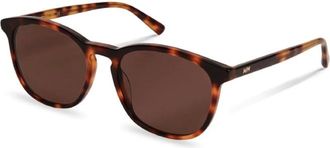 MessyWeekend Messyweekend, unisex, Accessoires, Brun, Taille: ONE Size Lunettes de Soleil Marron Fonc&eacute; &Eacute;l&eacute;gantes