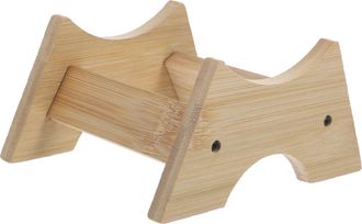 PartyKindom LIFKOME Holz Getränkespender Ständer Stabiler Sockel für Wasserkrüge und Getränkespender Eleganter Holzhalter für Partys und Feiern Langlebiger Pflege