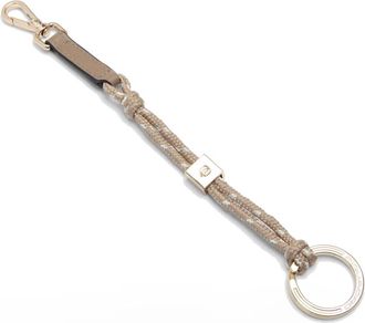 Piquadro Leder Schl&uuml;sseletui mit Karabiner und Ring - - Accessories - Damen - Braun - ONE SIZE
