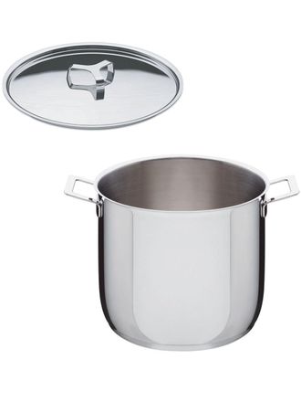 Alessi Pasta-Set aus Edelstahl - Silber