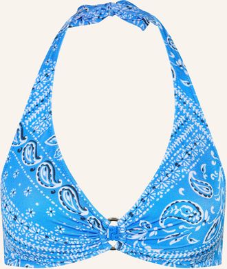 Lidea Lidea Neckholder-Bikini-Top blau