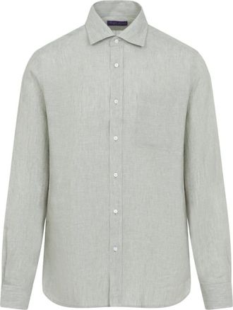Ralph Lauren Homme, Chemises, Vert, Taille: S Purple Label Shirt