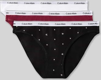 Calvin Klein Underwear Slip aus Baumwoll-Mix im 3er-Pack