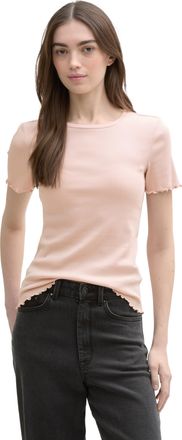 Tom Tailor Damen 1047092 T-Shirt, 10880-Rose Smoke, L