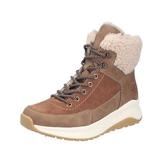 Rieker Bottes &agrave; lacets pour femme Z0920 - Marron - Taille 40 EU, marron, 40 EU