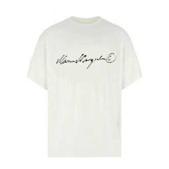 Maison Margiela T-Shirt - - Tops - Herren - Wei&szlig; - M
