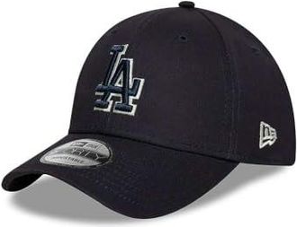 New Era Team Outline 9Forty Casquette r&eacute;glable LA Dodgers Bleu fonc&eacute; Taille unique